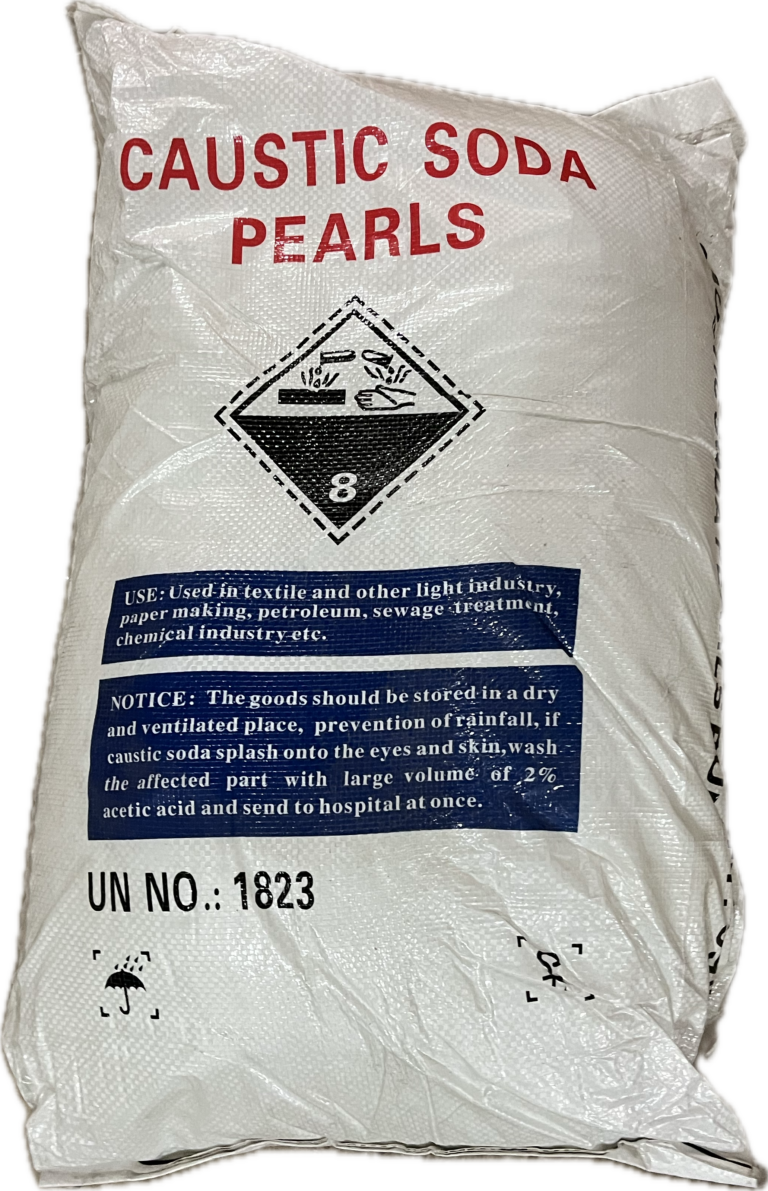 Soda Caustica Perla saco 25K – J&P Químicos